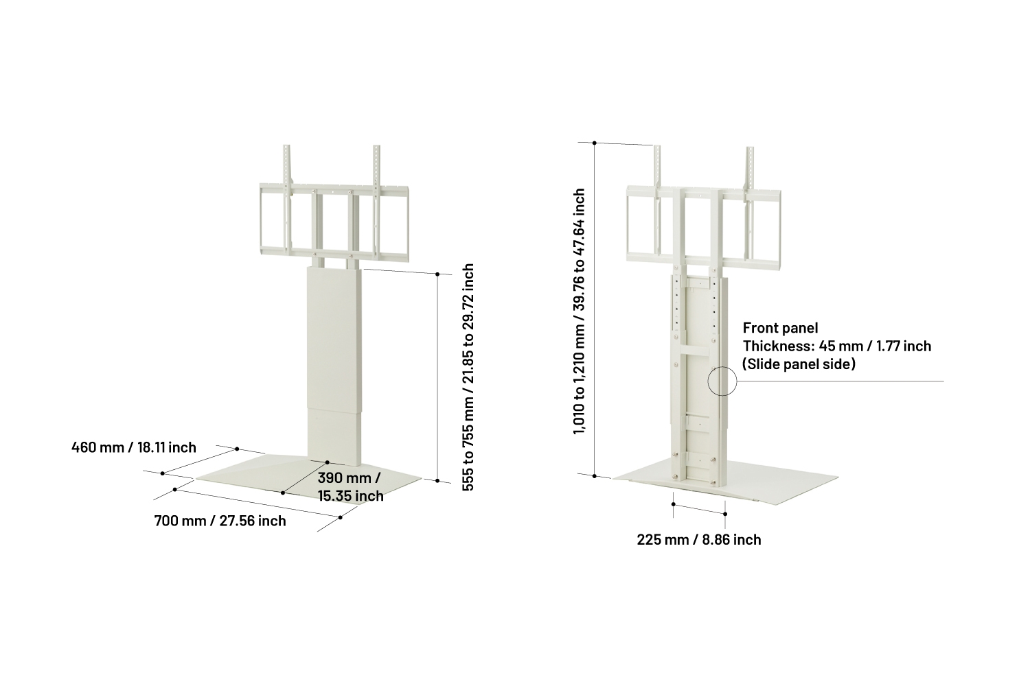 V3 Wall-side Type | WALL INTERIOR TV STAND